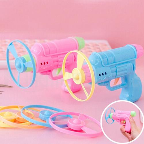 Jual Peluncur Piring Terbang Mainan Anak Baling UFO Flying Saucer Kids ...