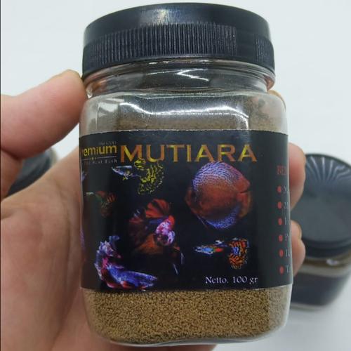Jual PREMIUM 88 MUTIARA MAKANAN IKAN 100 GRAM PAKAN IKAN PELET IKAN ...