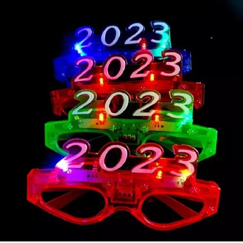 Jual 2023 Kacamata LED-Glowing 4 Lampu LED-Perlengkapan Pesta Tahun ...