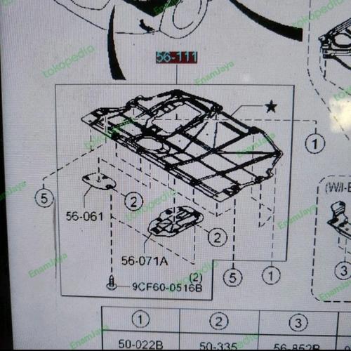 Jual PANEL BAWAH COVER ENGINE MAZDA 2 SKYACTIVE GENUINE PART - Kota Surabaya - SNA PART | Tokopedia