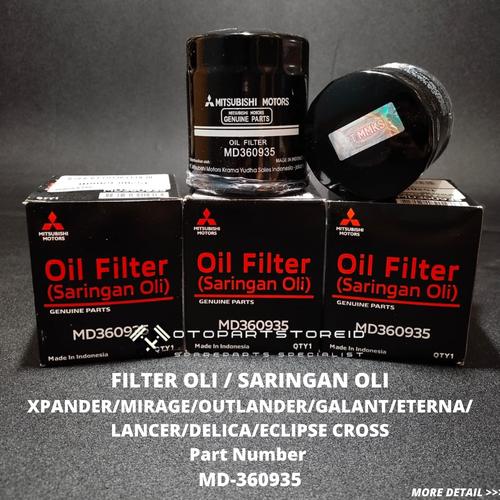 Jual FILTER OLI SARINGAN XPANDER MIRAGE OUTLANDER GALANT LANCER ...