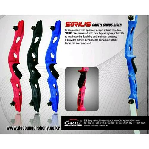 Jual Cartel Sirius Plus Riser ABS 24" RH/ Panahan - Red - Kab ...