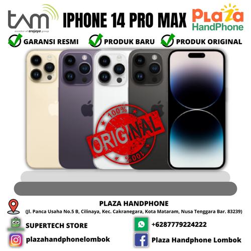 Jual IPHONE 14 PRO MAX ROM 128GB (GARANSI RESMI!, PRODUK ORIGINAL ...
