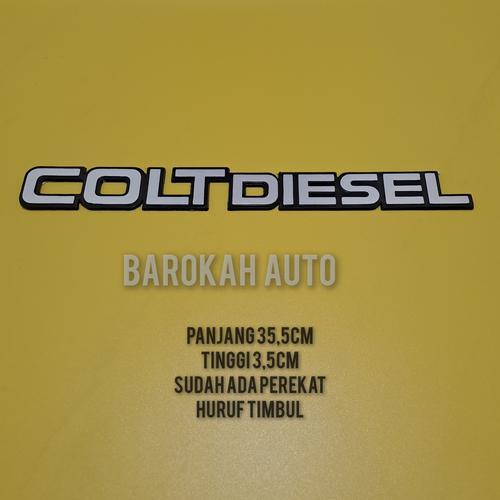 Jual tulisan emblem colt diesel mobil truck ps fe - Jakarta Pusat ...