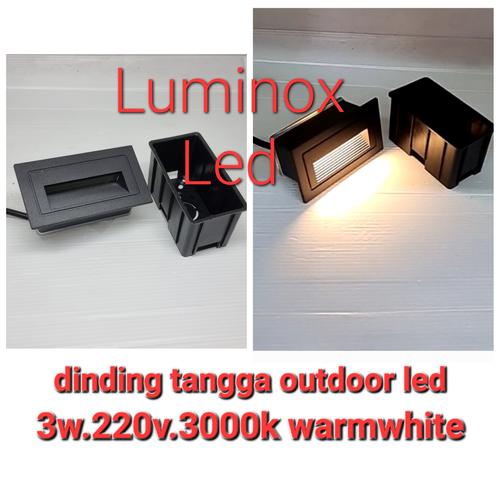 Jual tangga led indoor 3w 3 watt step light led segi 3watt 220volt ...