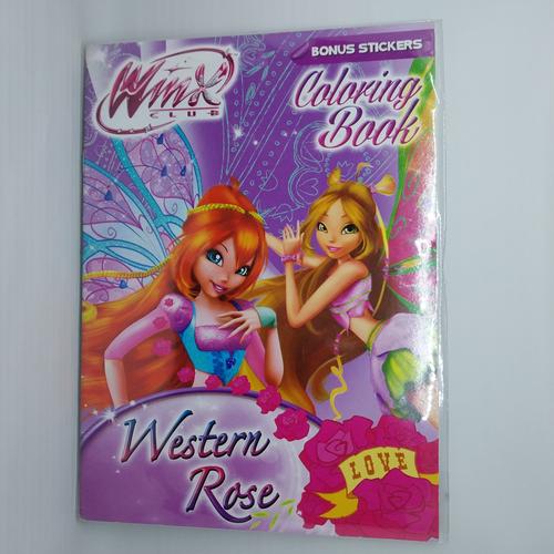 Jual Western Rose Winx Club Coloring Book - Kota Tangerang Selatan ...