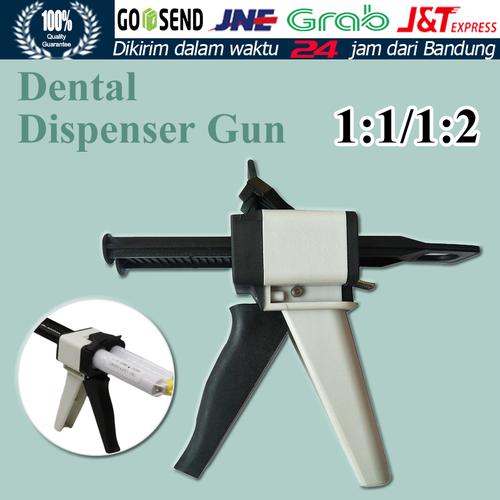 Jual Gun Light Body Dental Dispensing Mixing Gun 1:1 2:1 Temporary ...