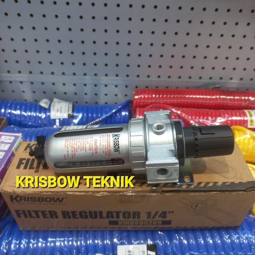 Jual Filter Regulator Metal Guard Krisbow 1/4in Crfr02 - Kota Surabaya ...