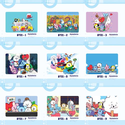 Jual KARTU E-Money MANDIRI Etoll BT21 BTS KARAKTER LINE CUTE LUCU ANIME ...