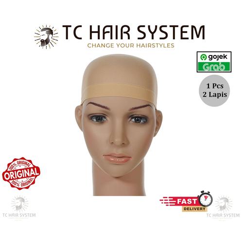 Jual Hairnet / Wig Cup / Jaring Rambut / Penutup Kepala Botak /Wigcup ...