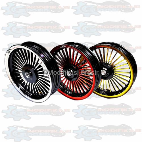 Jual VELG RACING TAPAK LEBAR TOP RETRO VARIO BEAT SCOOPY MIO125 RING 12 ...