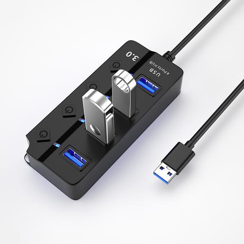 Jual USB HUB 4 Port On Off Saklar Terminal Usb 3.0 Speed 5 Gbps - Kota ...