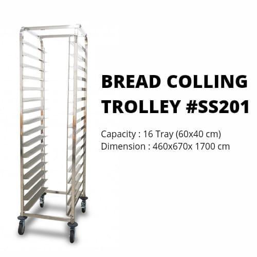 Jual Bakery Pan Trolley / Bread Colling Trolley TIPE SSBPT-16 / SSBPT ...
