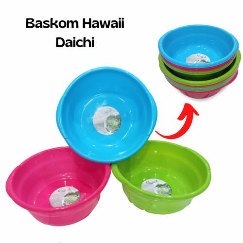 Jual Baskom Hawai Daichi Baskom Bulat Plastik Baskom Tempat Serbaguna ...