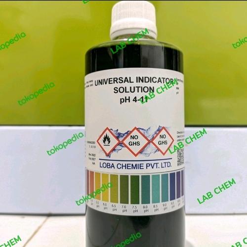 Jual Universal indicator solution pH4-11 / NA - Kota Depok - LAB CHEM | Tokopedia