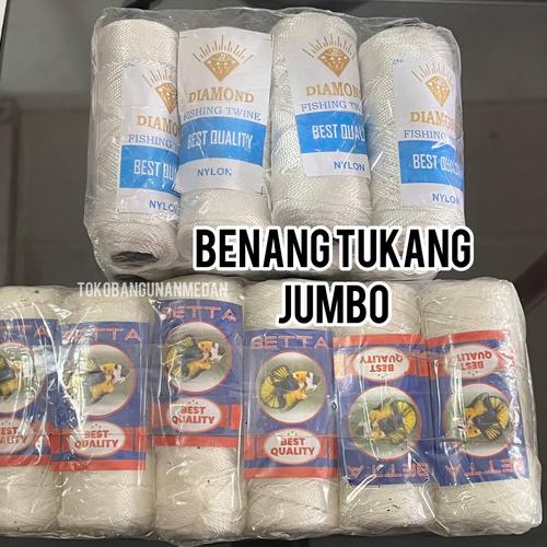 Jual Benang tukang JUMBO / benang bangunan / benang nilon nylon kecil ...
