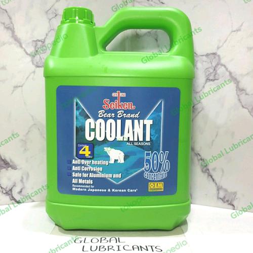 Jual Seiken Antifreeze/ Long Life Radiator Coolant 4 Liter 50% (Hijau ...