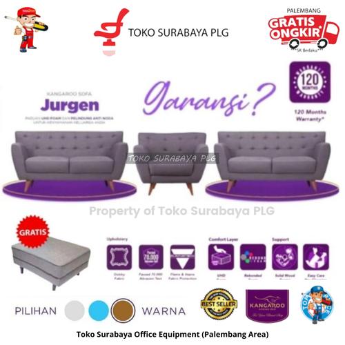 Jual Sofa Kangaroo Jurgen Sofa Set 221 Minimalis Kursi Tamu Modern ...