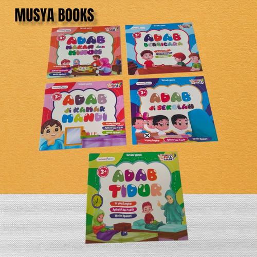 Jual Buku ceritak anak seri adab adab islam bilingual full colour hvs ...