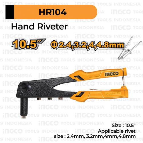 Jual Ingco HR104 Tang Rivet 10.5 Inch Riveting Rifet Hand Riveter HR ...