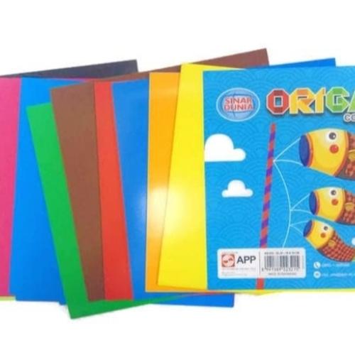 Jual Kertas Origami/kertas seni lipat Sidu isi 100 harga 1 pack - 16x16 ...