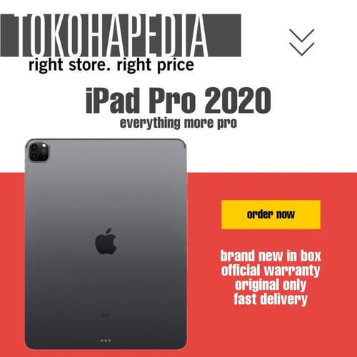 Jual New Apple iPad Pro 11 inch 128GB Wifi Only 2020 Space Grey - NEW ...