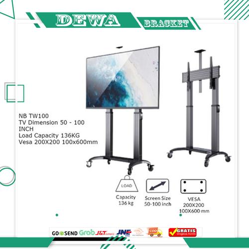 Jual Bracket Standing 75-110 Inch TW100 Control Screen Height NB - NB ...