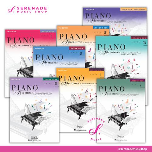 Jual Piano Adventures Level Primer 1 2A 2B 3A 3B 4 5 Lesson Book ...