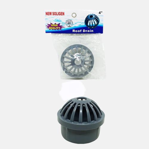 Jual Roof Drain Plastik PVC 4 inch merk Soligen / Saringan Talang Air ...