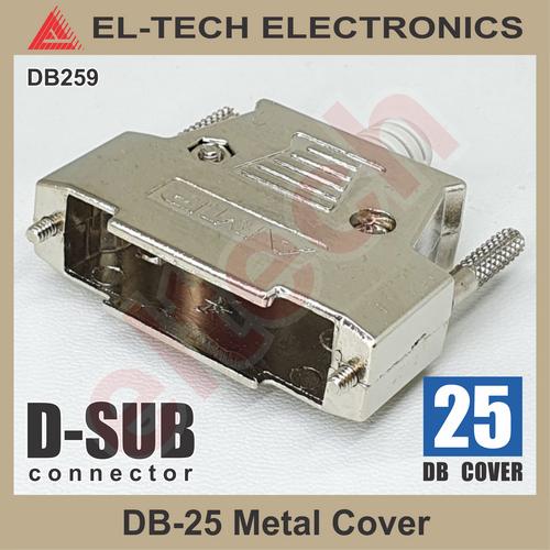 Jual DB25 DB 25 DB-25 Metal Cover Penutup Tutup Terbuat Dari Metal ...