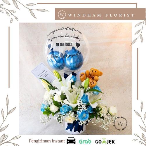 Jual Bloom box lily rose Baby born - Kab. Tangerang - Windham Florist ...