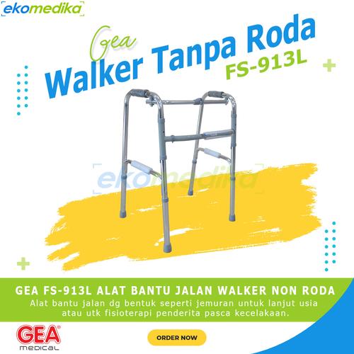 Jual GEA 913 L Alat Bantu Jalan / Walker Tanpa Roda Merk GEA FS-913L ...