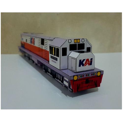 Jual DIY Papercraft kertas Kereta Api Indonesia CC201 - Kota Bandung ...