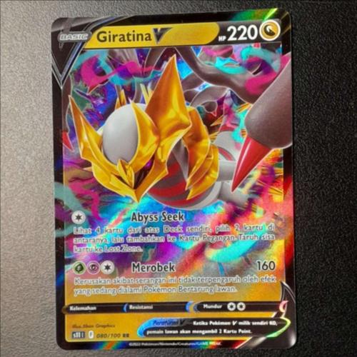 Jual KARTU POKEMON Giratina V baru TCG perfect kondisi - Kab. Badung ...