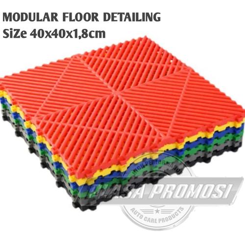 Jual Modular Floor Detailing Worshop Lantai Bengkel Detailing High ...