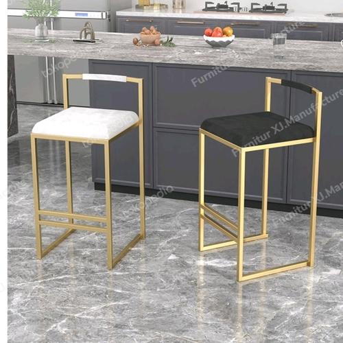Jual BAR STOOL KURSI ISLAND BAR BESI MINIMALIS KAKI BESI KURSI ...