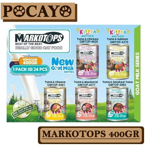 Jual MARKOTOPS 400Gr All Varian GOAT MILK SERIES (Grab/Gosend) - TUNA ...