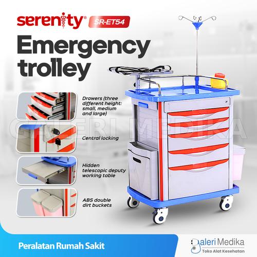 Jual Serenity Emergency Trolley SR-ET54 - Troli Darurat - Kab ...