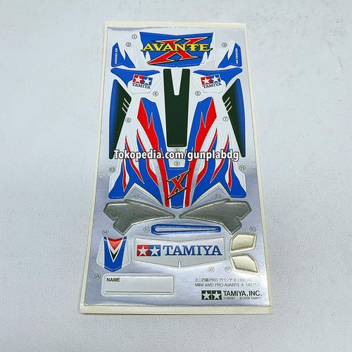 Jual Tamiya Decal Avante X - Kota Bandung - Gunpla.Bdg | Tokopedia