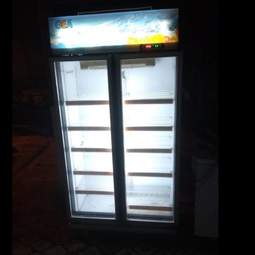 Jual showcase second 2 pintu gea sansio rsa daimitshu bekas 1000 liter ...