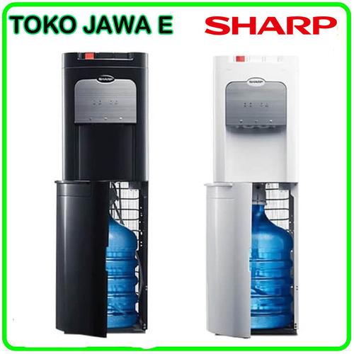 Promo SHARP SWD 72EHL-BK Dispenser Galon Bawah 3 kran Mesin Compresor ...