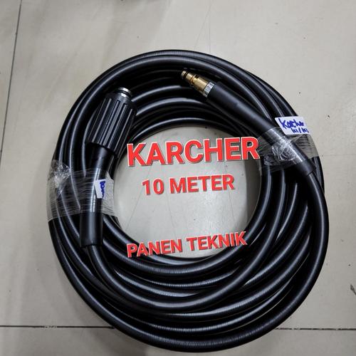 Jual KARCHER SELANG 10M JET CLEANER HOSE PRESSSURE WASHER CUCI MOBIL MOTOR - PANJANG 5M ...