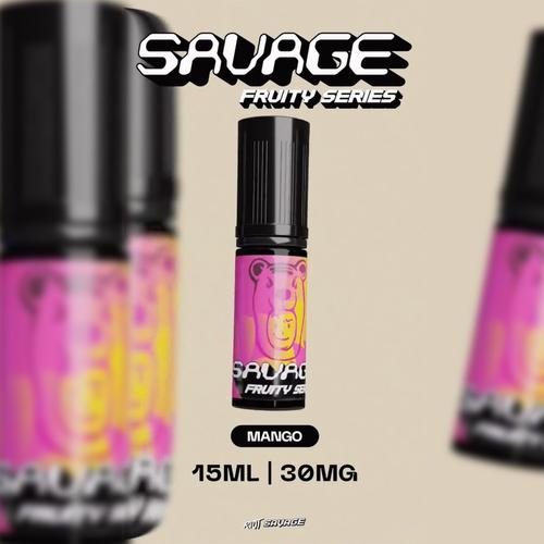 Promo Savage Mango Mint Fruity Series Salt Nic 15ML by Oura x Riot ...