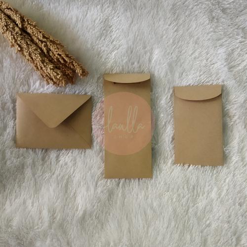 Jual Amplop vintage amplop coklat amplop rustic kondangan lebaran polos ...