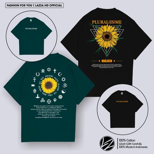 Jual Kaos Baju PLURALISME SUN FLOWERS BUNGA MATAHARI KAOS DISTRO UNITY ...