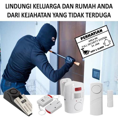 Jual Alarm Pintu Door Stop Sirene Alarm Stainless - DoorStop - Kota ...