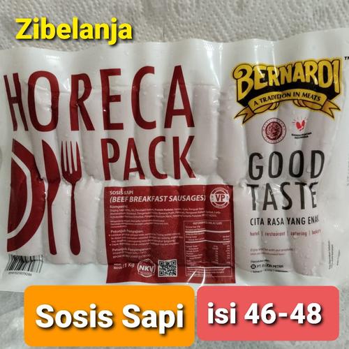 Jual Sosis Sapi Horeca Bernardi 1 kg - Kota Malang - zibelanja | Tokopedia