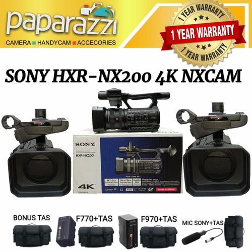 Jual SONY HRX-NX200 4K /CAMCORDER SONY HXR-NX200 4K NXCAM/SONY NX200 ...