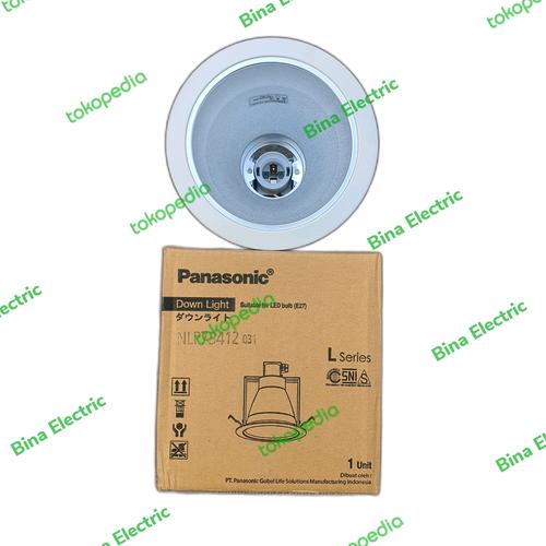 Jual Downlight Panasonic 5" 5 Inch NLP73412 Inbow Tanam / Fitting Lampu ...