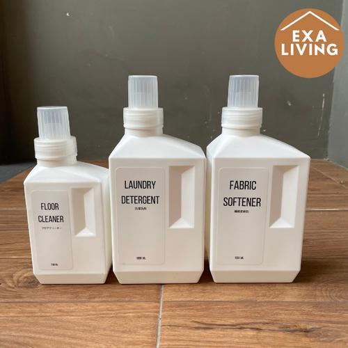 Promo Botol Refill Deterjen Cair Pewangi Pakaian Softener Botol ...
